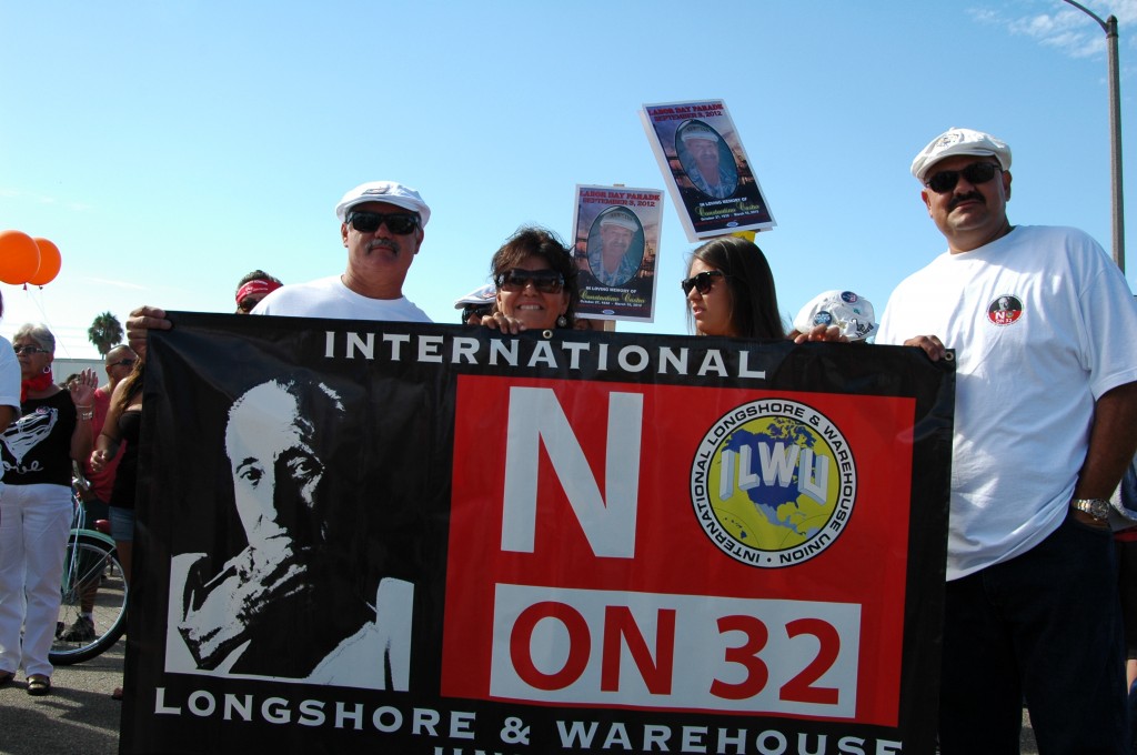 Southern California ILWU mobilizing against Prop 32 - ILWU